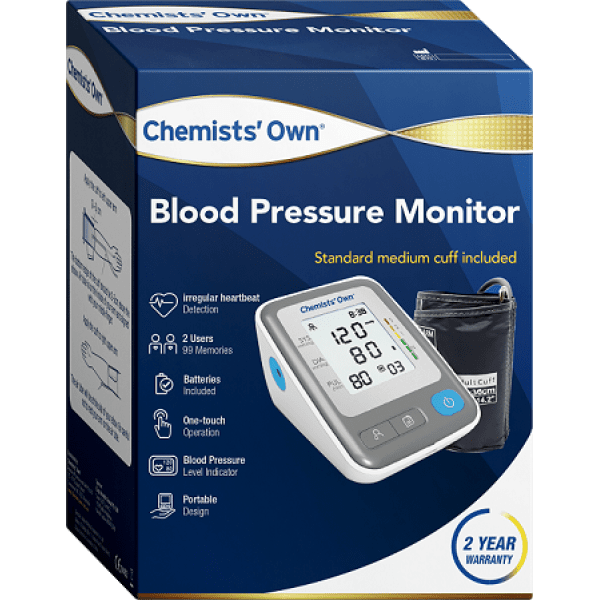 Buy Chemist's Own Blood Pressure Monitor Online Chempro Online