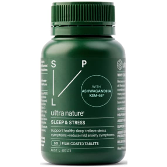 Buy Ultra Nature Sleep and Stress 60 Tablets Online