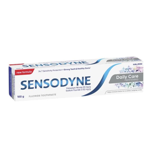 Buy Sensodyne Toothpaste Daily Care plus Whitening 100g Online