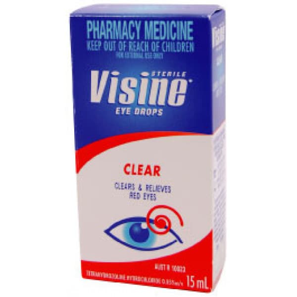 Buy Visine Eye Drops Clear 15ml Online | Chempro Chemists
