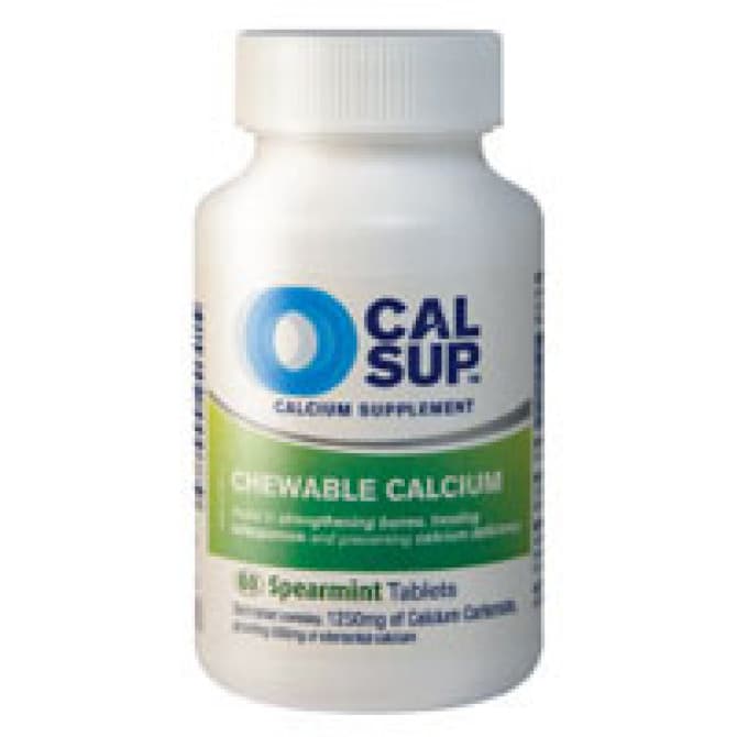 Buy Cal Sup Chew Spearmint 500mg 60 Tablets Online | Chempro Chemists