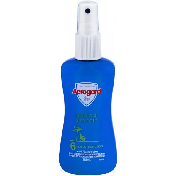 Buy Aerogard Tropical Strength 135ml Online | Chempro Chemists