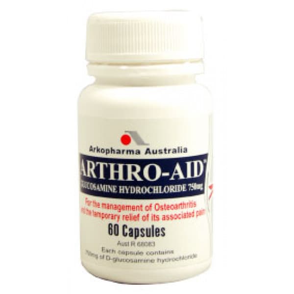 Buy Arthro Aid 750mg 60 Caps Online | Chempro Chemists