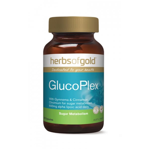 Buy Herbs of Gold GlucoPlex 60 Capsules Online | Chempro Chemists