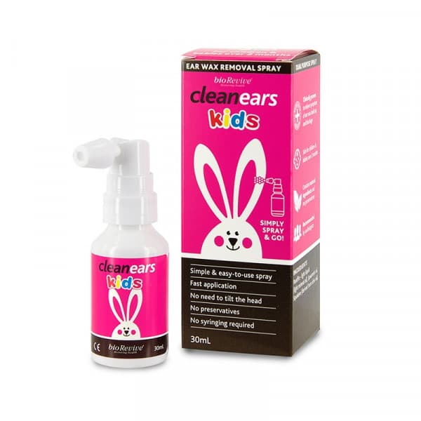 Buy Clean Ears Kids Ear Wax Removal Spray 30ml Online | Chempro Chemists