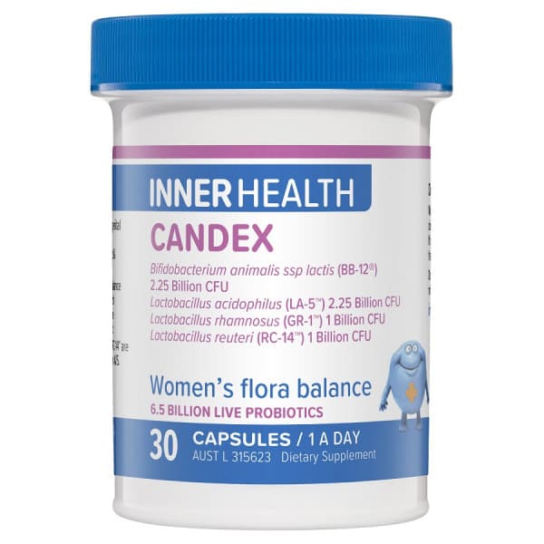 Buy Inner Health Candex 30 Capsules Online | Chempro Chemists