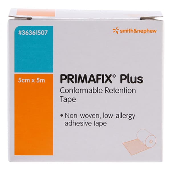 Buy Primafix Plus Conformable Retention Tape 5cm x 5m 1 Roll Online ...