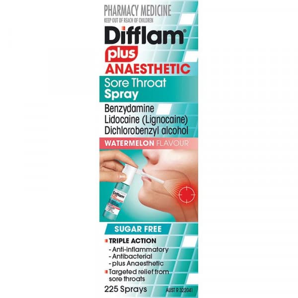 Buy Difflam Plus Anaesthetic Sore Throat Spray 30ml Online | Chempro ...