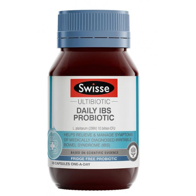 Buy Swisse Ultibiotic Daily IBS Probiotic 30 Capsules Online | Chempro ...