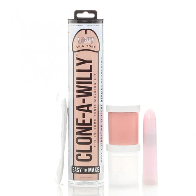 Buy Clone A Willy Vibrating Cloning Kit Light Skin Tone Online