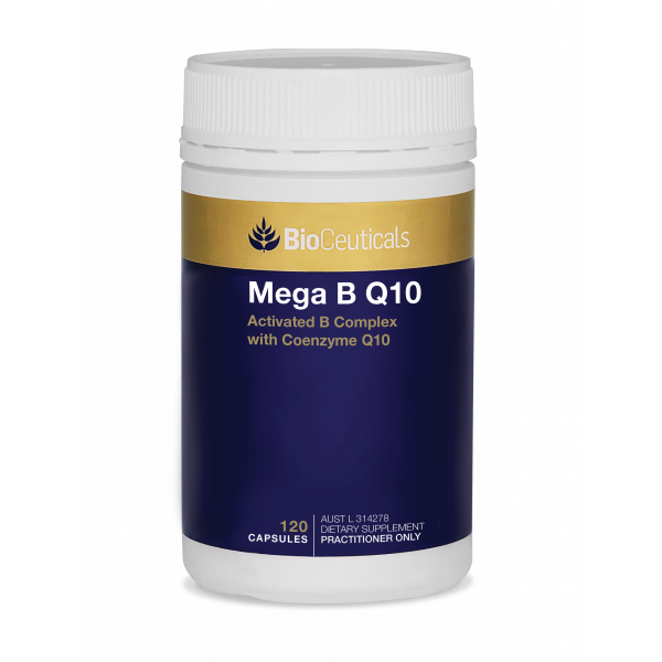 Buy BioCeuticals Mega B Q10 120 Capsules Online