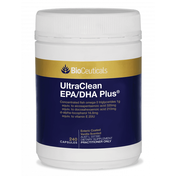 Buy BioCeuticals UltraClean EPA/DHA Plus 240 Capsules Online