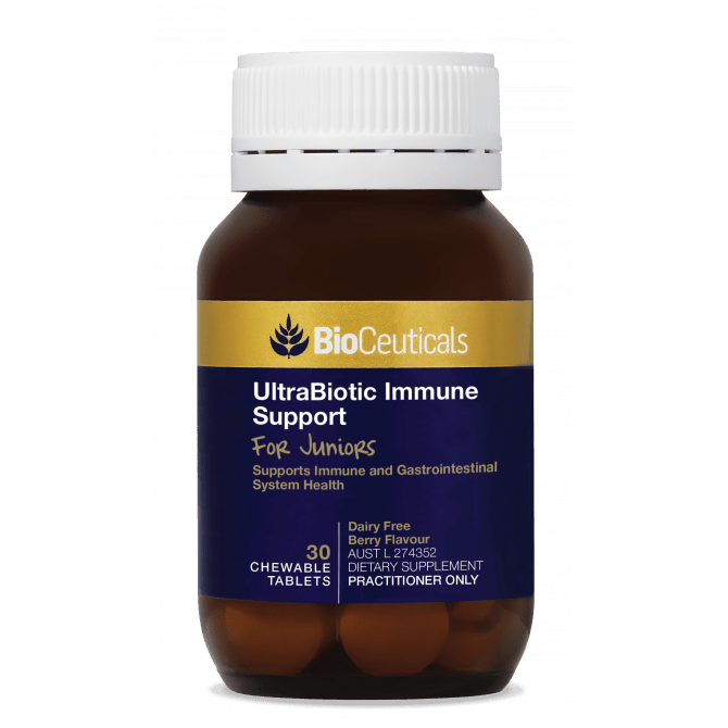 Buy BioCeuticals UltraBiotic Immune Support For Juniors 30 Tablets Online