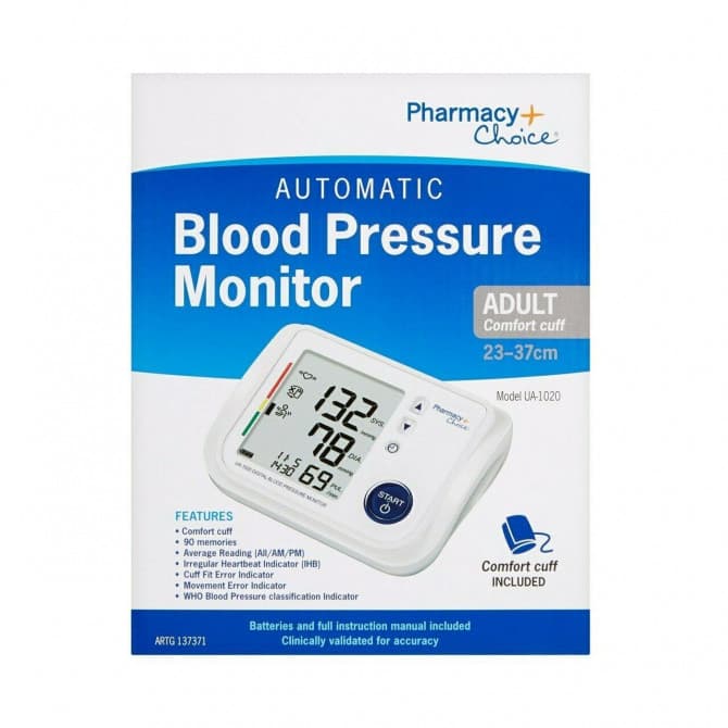 Buy Pharmacy Choice Blood Pressure Monitor Online Chempro Online