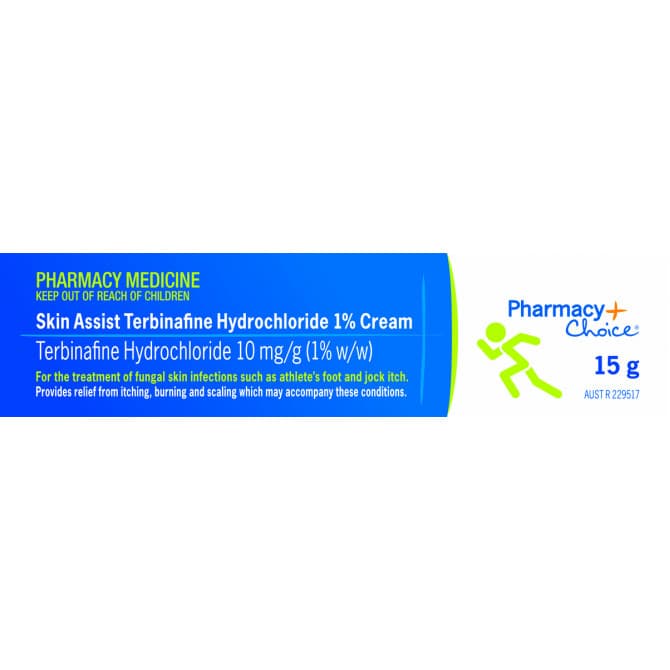 Buy Pharmacy Choice Skin Assist Terbinafine Hydrochloride 1 Percent ...