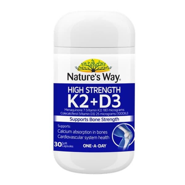 Buy Natures Way Vitamin K2 Plus D3 Online Chempro Online