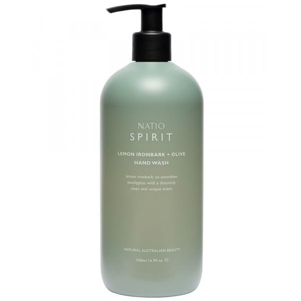 Buy Natio Spirit Lemon Ironbark Plus Olive Hand Wash 500ml Online ...