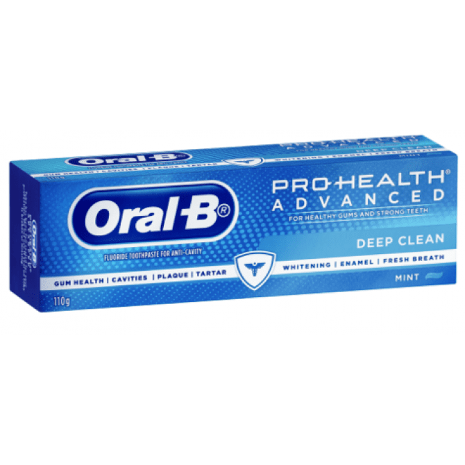Buy Oral-B Pro-Health Advanced Deep Clean Toothpaste 110g Online