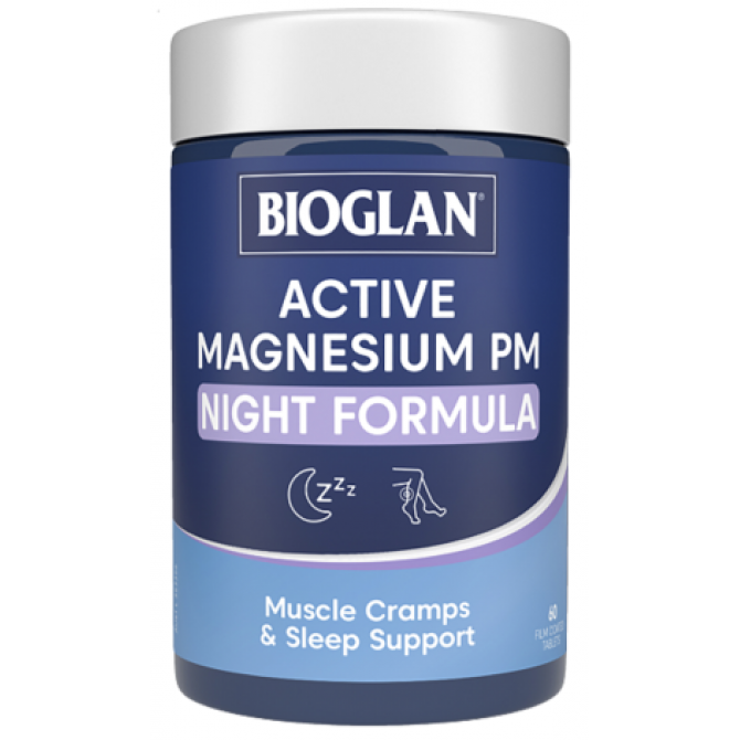 Buy Bioglan Active Magnesium PM Night Formula Online Chempro Online