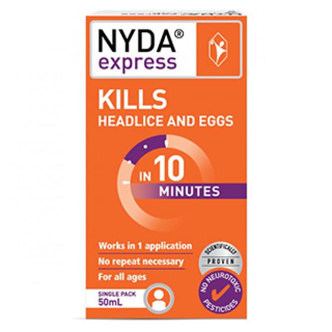 Buy Brauer NYDA Express Head Lice Treatment 50ml Online
