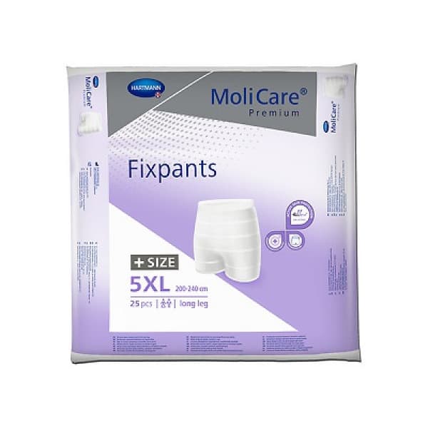 Buy MoliCare Premium FixPants Long Leg Plus Size 5XL 25 pack Online