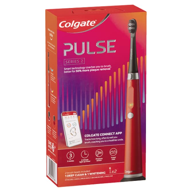 Buy Colgate Pulse Connected Series 2 Deep Clean and Whitening Electric ...