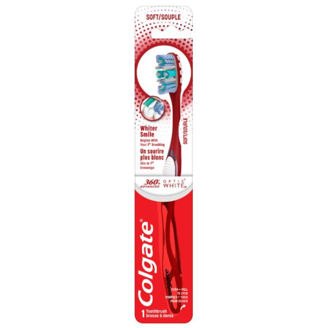 Buy Colgate 360 Optic White Soft Toothbrush Online Chempro Online