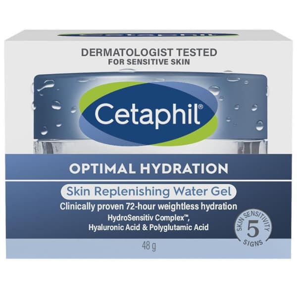 Buy Cetaphil Optimal Hydration Skin Replenishing Water Gel 48g Online