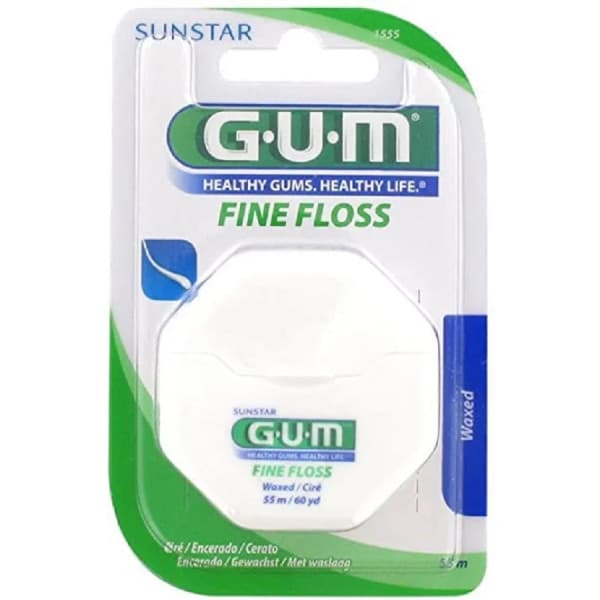 Buy GUM Fine Floss Waxed 55m Online
