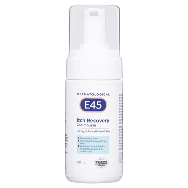 Buy E45 Itch Recovery Cool Mousse 100ml Online