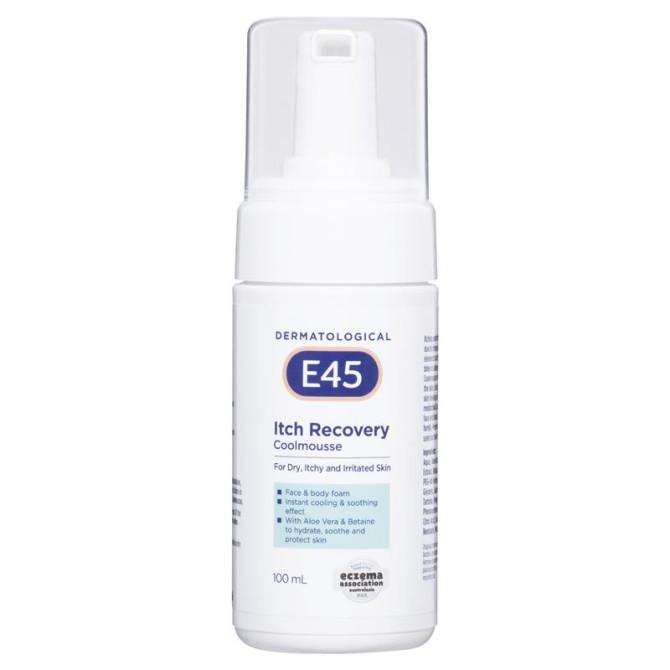 Buy E45 Itch Recovery Cool Mousse 100ml Expiry Date 04/26 Online