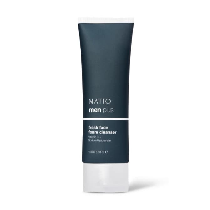 Buy Natio Men Plus Fresh Face Foam Cleanser 100ml Online