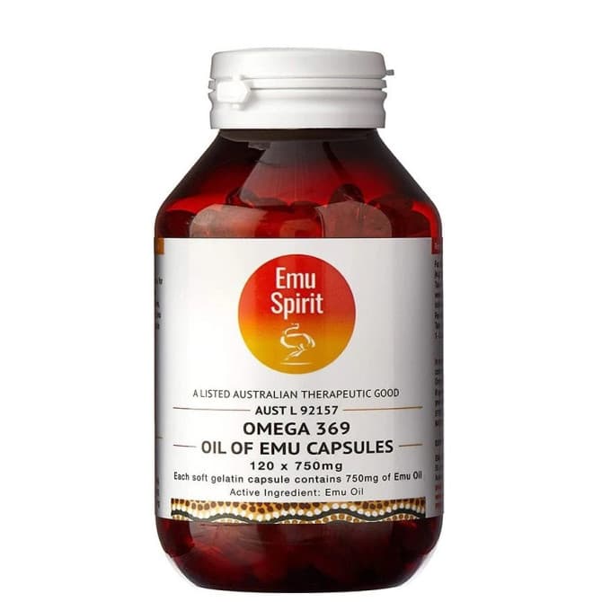 Buy Emu Spirit Omega 369 120 Capsules Online
