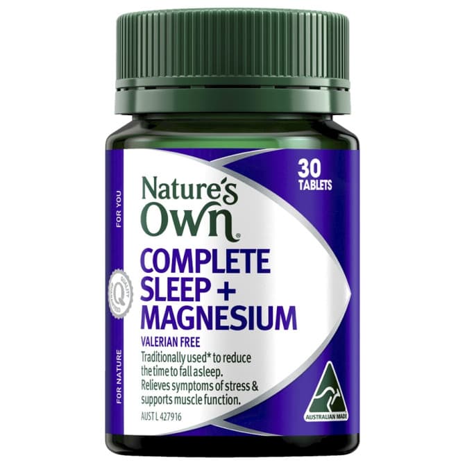 Buy Natures Own Complete Sleep Plus Magnesium 30 Tablets Online