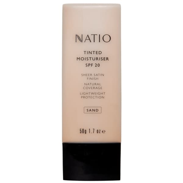 Buy Natio Tinted Moisturiser SPF 20 Sand Online