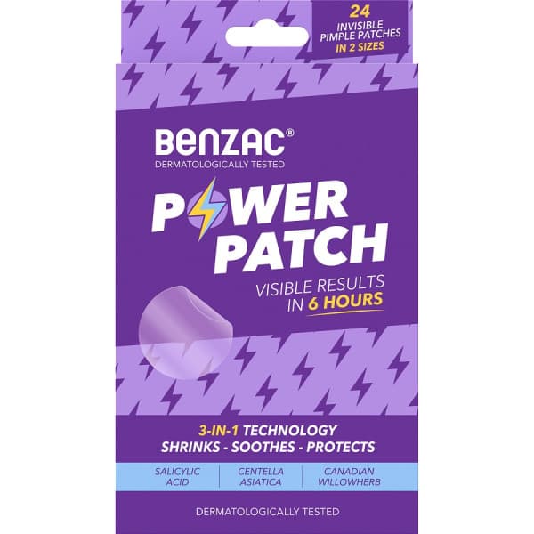 Buy Benzac 3 in 1 Power Patch 24 Pack Online