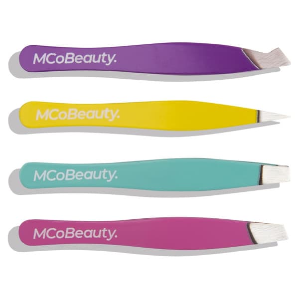 Buy MCo Beauty Perfect Tweezers Professional 4 Pack Set Online