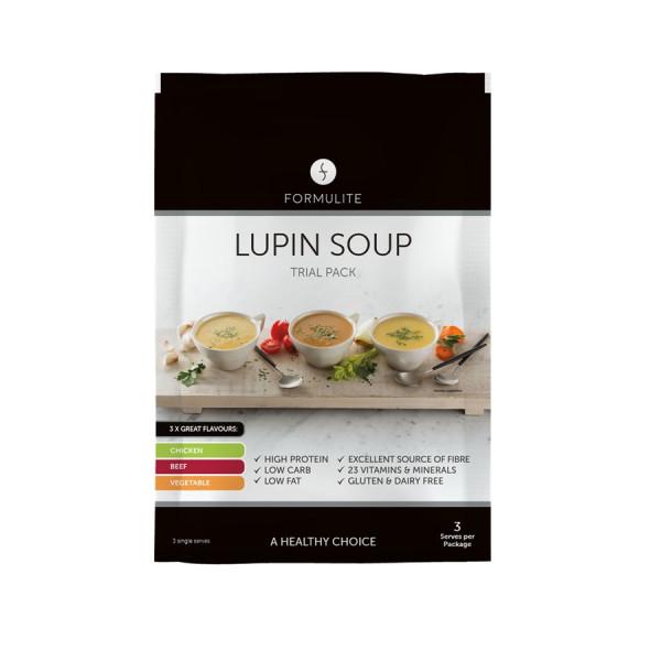 Buy Formulite Lupin Soup Trial Pack 3 x 35g Sachets Online