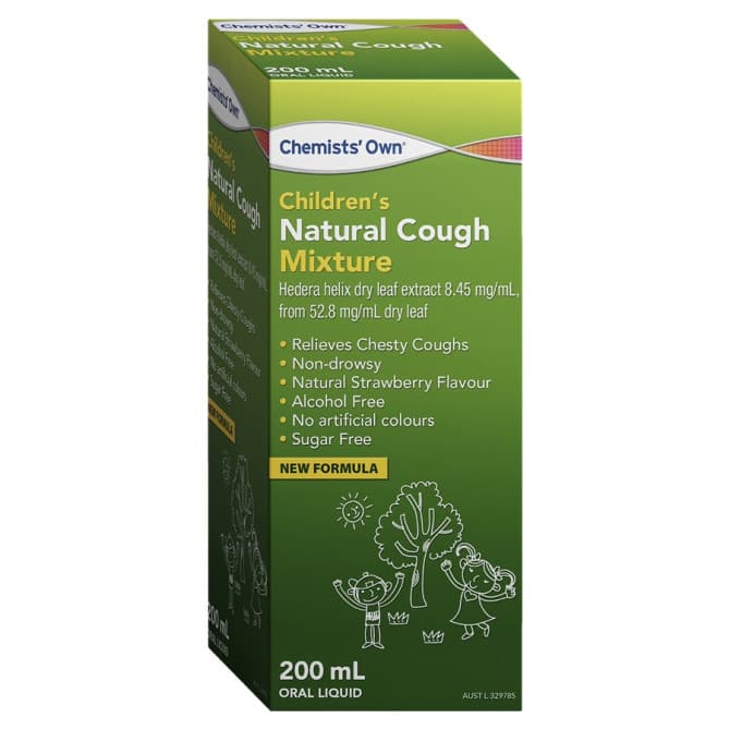 Buy Chemists Own Child Natural Cough Mixture 200ML Online