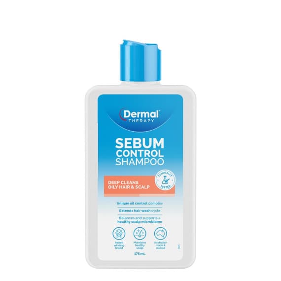 Buy Dermal Therapy Sebum Control Shampoo 175ml Online