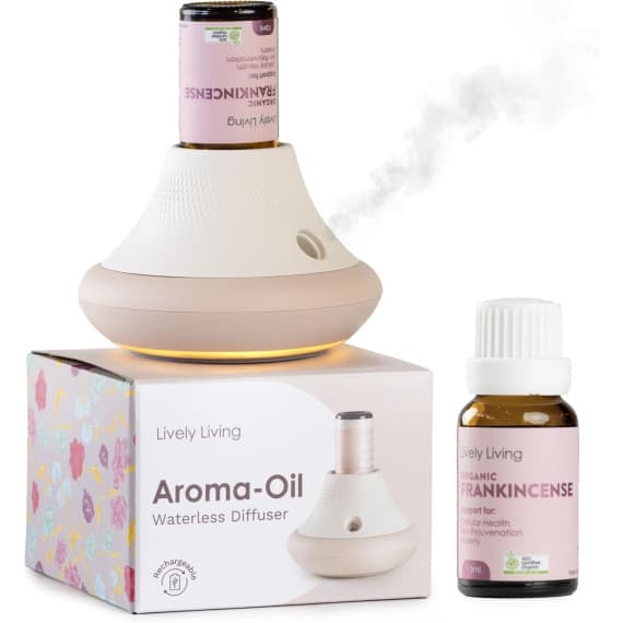 Buy Lively Living Aroma Oil Waterless Diffuser Plus Oil Online