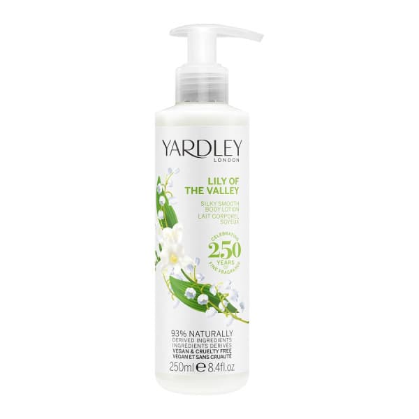 Buy Yardley Lily of the Valley Body Lotion 250ml Online