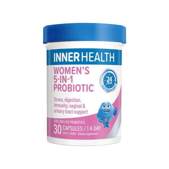 Buy Inner Health Womens 5 in 1 Probiotic 30 Capsules Online