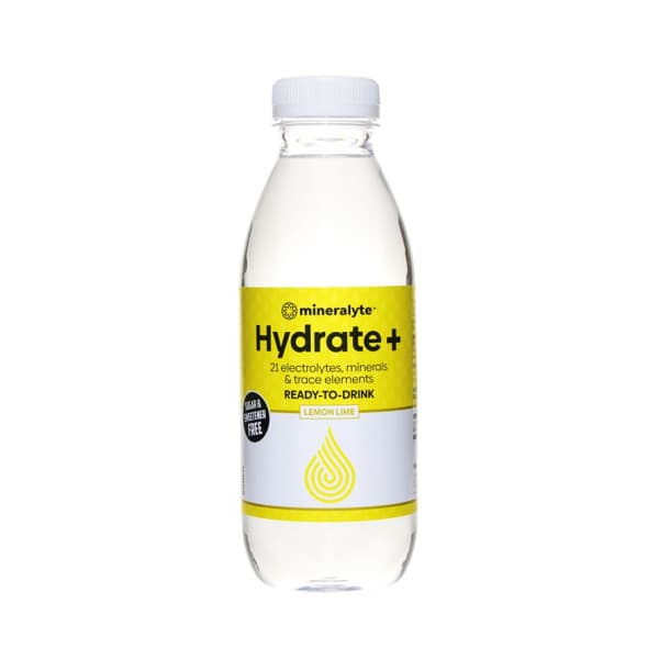 Buy Mineralyte Hydrate Plus Lemon Lime Ready to Drink 500ml Online
