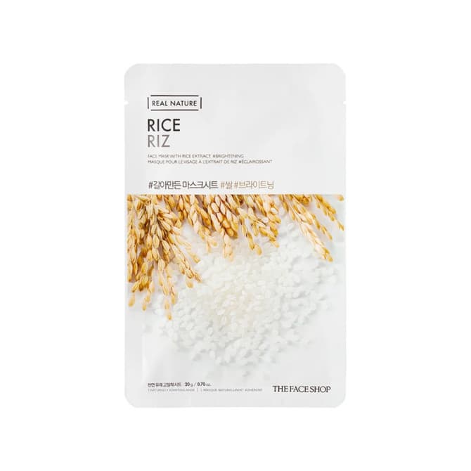 Buy The Face Shop Real Nature Rice Face Mask 20g Online