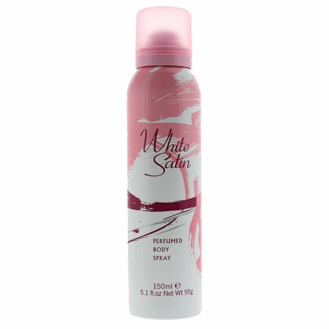 Buy White Satin Perfumed Body Spray 150ml Online