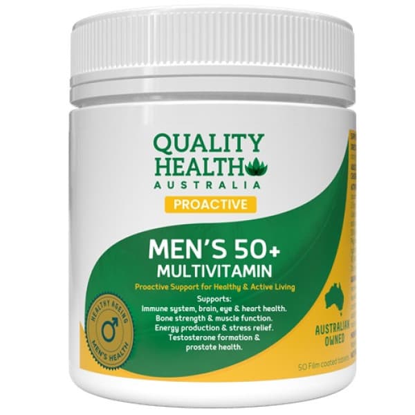 Buy Quality Health Proactive Men 50 Plus Multi 50 Tablets Online