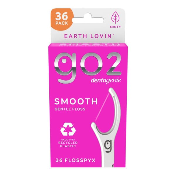 Buy GO2 Dentagenie Smooth Flosspyx Gentle Floss Online
