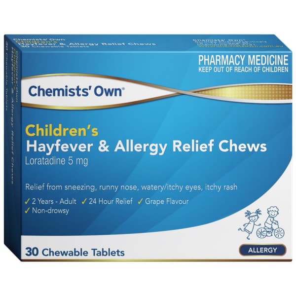 Buy Chemists Own Childrens Allergy Relief Online Chempro