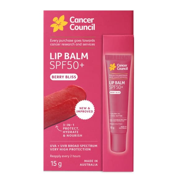 Buy Cancer Council Lip Balm SPF50+ Online Chempro Online